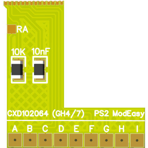 PS2 Modchip ModEasy Flex (GH-004 to GH-007)