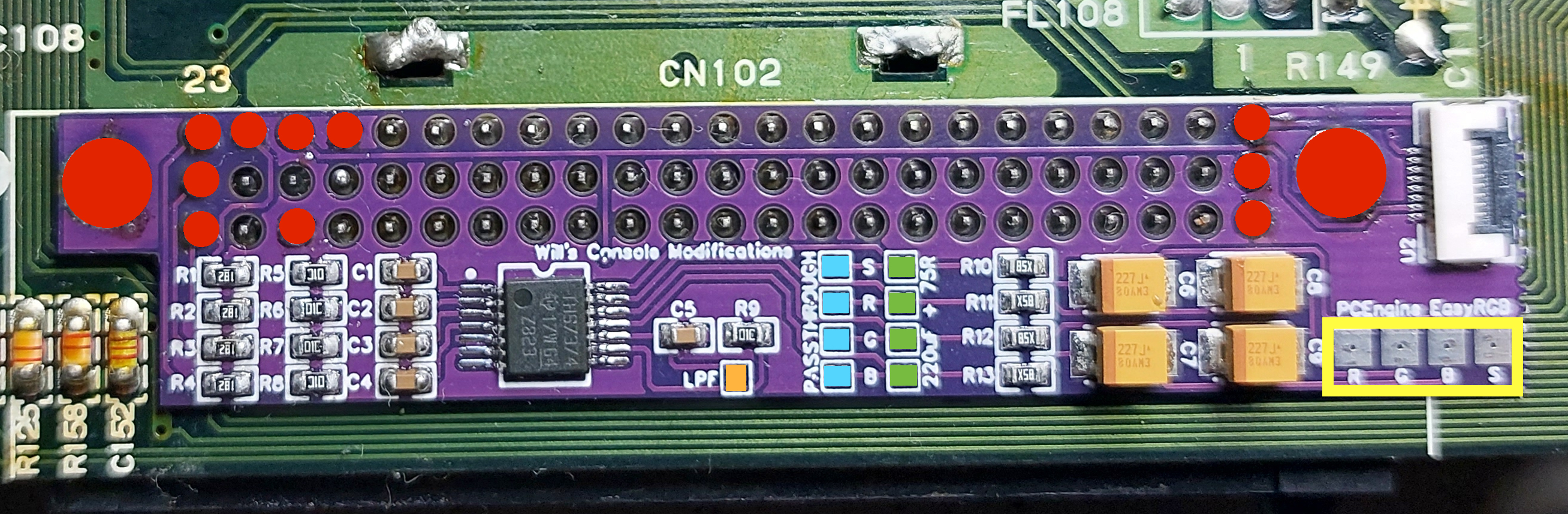 PC Engine / CoreGrafx EasyRGB Kit