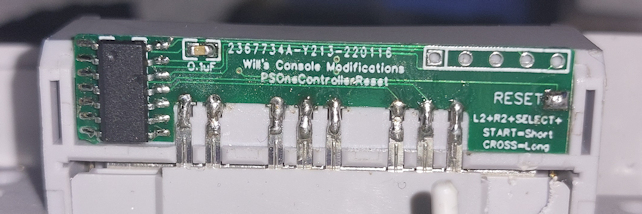 Sony Playstation 1 PS1 PSOne Slim In-Game-Reset IGR Mod Board