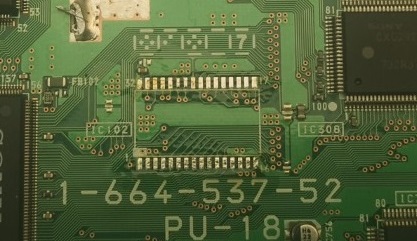 Sony Playstation 1 Replacement BIOS PCB